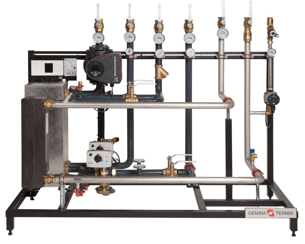 Vandvarmer og indirekte varmevekslerunit (VVX) | Gemina Termix